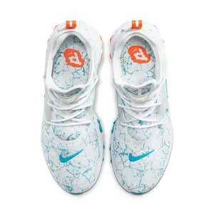 Nike React Presto "cracked" Sneakers - White/blue