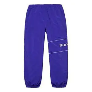 Supreme Ss19 Nylon Ripstop Pant Waterproof Casual Pants - Blue