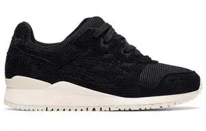 Asics Gel Lyte 3 Og Corduroy Sneakers - Black