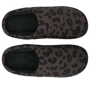 SUBU Originals Leopard Print Slip-on Sandals - Leopard Dark Brown
