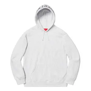 Supreme Sequin Arc Hooded Sweatshirt - Grey