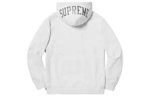 Supreme Sequin Arc Hooded Sweatshirt - Grey