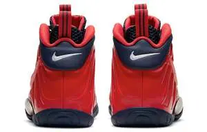 Nike Foamposite Pro 'usa' Retro Mid Top Sneakers - Red/blue