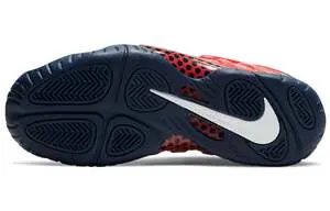 Nike Foamposite Pro 'usa' Retro Mid Top Sneakers - Red/blue