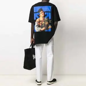 Off-White Printed Graphic T-shirt - Black