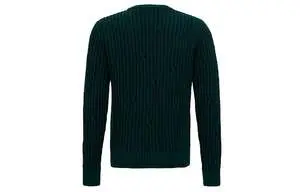 Off-White Logo Stripe Knit Sweater