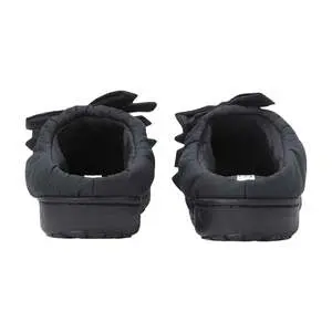 SUBU X Perverze Quilted Bow Detail Slip-on Sandals