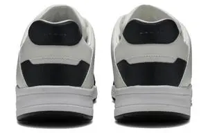 Gucci Leather Low Top Sneakers - Black/black