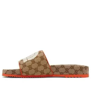 Gucci The North Face X Slides - Beige/orange