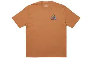 PALACE Arms T-shirt 'melted Sugar - Orange/brown