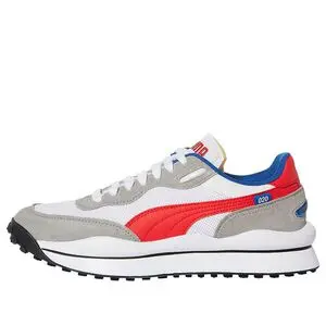PUMA PUMA Style Rider Play On SD Mesh Sneakers Gray/red/blue