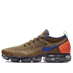 Nike Vapormax Flyknit 2 Sneakers - Goldyellowcream/blue