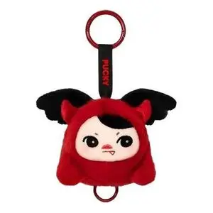 POP MART Pucky Flying Babies Series Plush Pendant Devil Baby - Multi-color