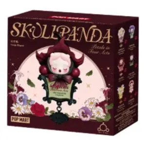 POP MART Skullpanda Petals In Four Acts Series Fridge Magnet Sealed Case - Multi-color