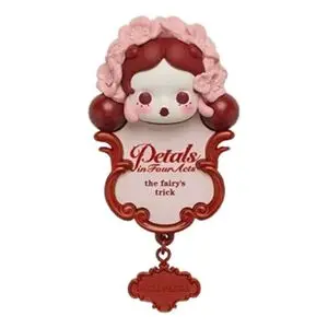 POP MART Skullpanda Petals In Four Acts Series Fridge Magnet 'the Fairy's Trick - Multi-color