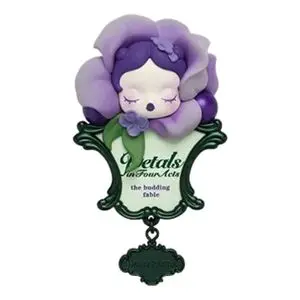 POP MART Skullpanda Petals In Four Acts Series Fridge Magnet 'the Budding Fable - Multi-color