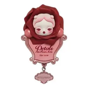 POP MART Skullpanda Petals In Four Acts Series Fridge Magnet 'the Vow - Multi-color