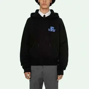 Off-White Ss21 Alphabet Printed Hoodie