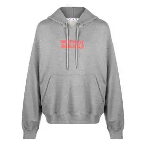 Off-White Slogan Print Hoodie