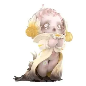 POP MART Skullpanda Petals In Four Acts Series Figure 'the Withered Innocence - Multi-color