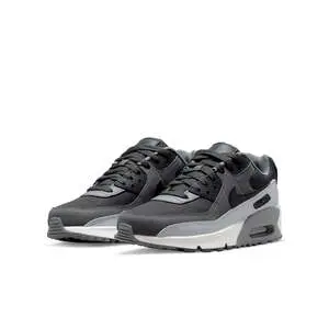 Nike Max 90 Leather Sneakers - Grey/black