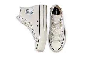 CONVERSE Chuck Taylor All Star Platform High Top Sneakers - Cream
