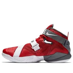 Nike Lebron Soldier 9 Premium 'ohio State Buckeyes - White/grey/red