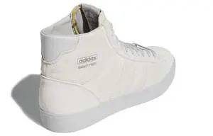 Adidas Basket Profi High Top Sneakers - Gray/white