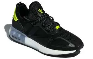 Adidas Zx 2k Boost "semi Solar Slime" Sneakers - Black