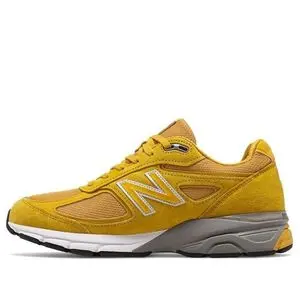 NEW BALANCE New Balance 990v4 Made In USA Sneakers Yellow/white/gray