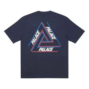PALACE Triferg Printed Short Sleeve T-shirt - Blue