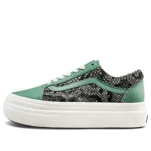 VANS Old Skool Lx Platform Sneakers - Green/black