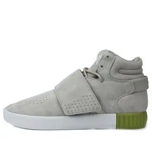 Adidas Tubular Invader Strap Sneakers - Grey/volt