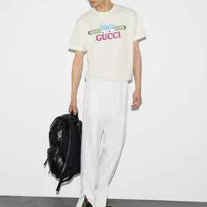 Gucci Cotton Jersey T-shirt With Print