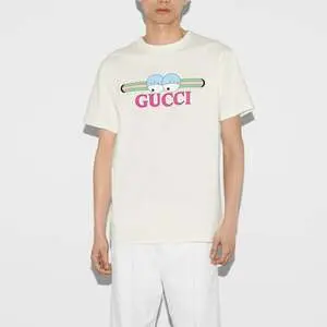 Gucci Cotton Jersey T-shirt With Print