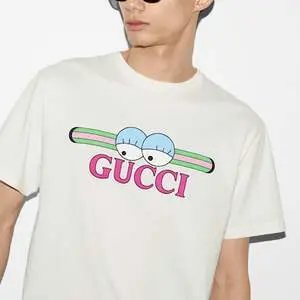 Gucci Cotton Jersey T-shirt With Print