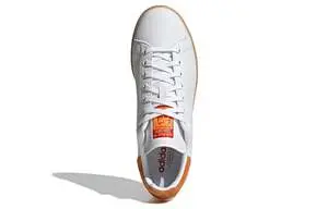 Adidas Stan Smith Low Top Sneakers - White/orange