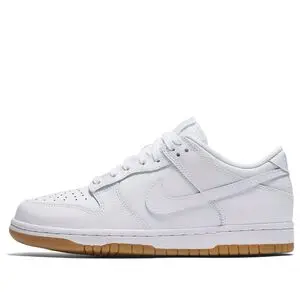 Nike Dunk Low "white Gum" Sneakers