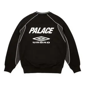 PALACE X Umbro Crewneck Sweatshirt - Black
