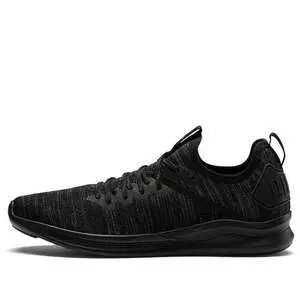 PUMA Ignite Flash Evoknit "asphalt" Sneakers - Black