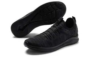 PUMA Ignite Flash Evoknit "asphalt" Sneakers - Black
