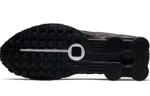 Nike Shox R4 Athletic Sneakers - Black