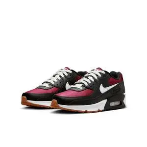 Nike Max 90 Leather Sneakers - Black/red