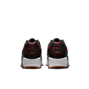 Nike Max 90 Leather Sneakers - Black/red