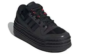 Adidas Triple Platforum Low Iridescent Sneakers - Black