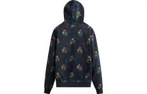 Kith Begonia Floral Williams Iii Hoodie - Navy