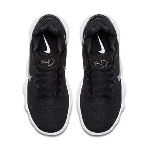 Nike Hyperdunk 2017 Low Athletic Sneakers - Black/silver