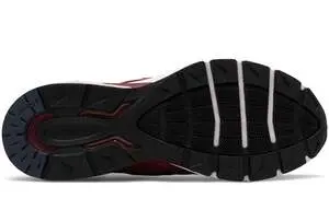 NEW BALANCE 990v5 Made In Usa Burgundy Sneakers - Red