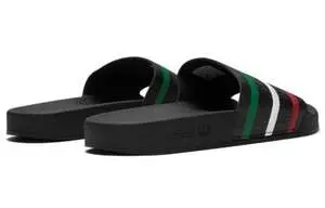 Adidas Palace X Adilette Slides - Black