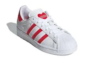 Adidas Superstar J Fy2569 "vivid Red" Sneakers - White/red